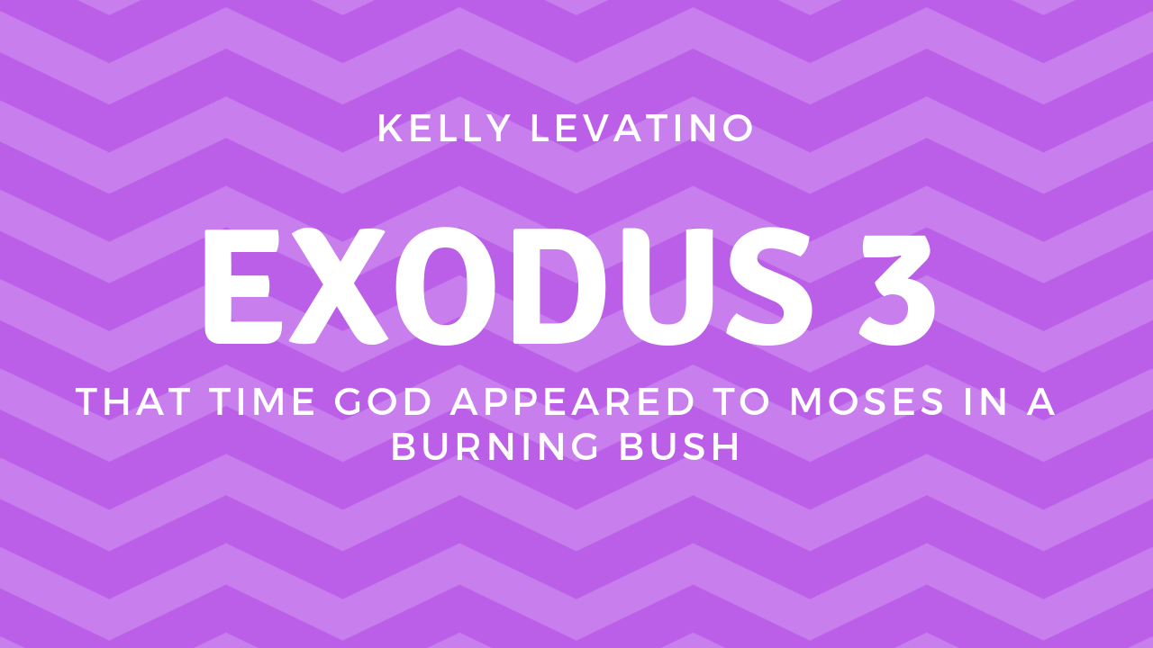 Exodus 3 That Time God Appeared To Moses In A Burning Bush Kelly Exodus 3 That Time God Appeared To Moses In A Burning Bush Kelly